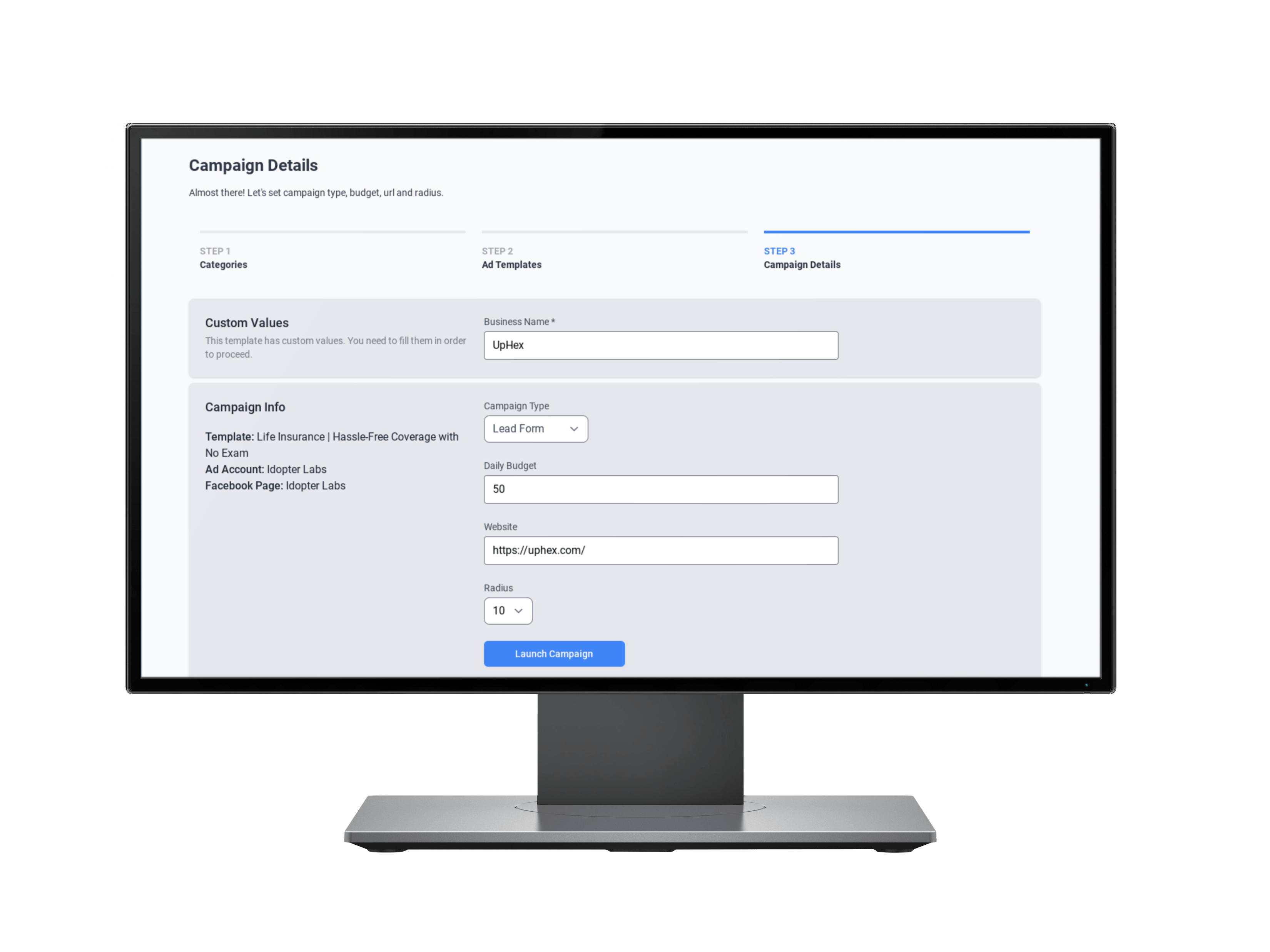 Free Facebook Audit - Book A Demo Call With UpHex